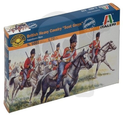 Battle-Models > 1:72 Napoleonic British Heavy Cavalry - 18 kawalerzystów